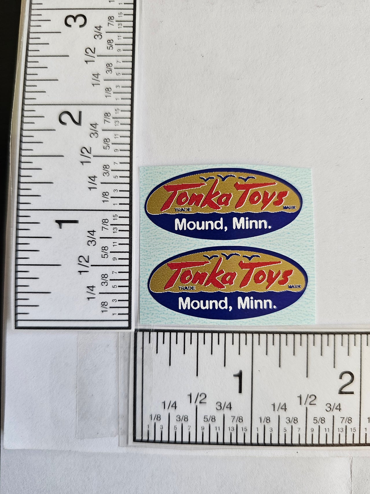 TK-001 Tonka Logo Sticker