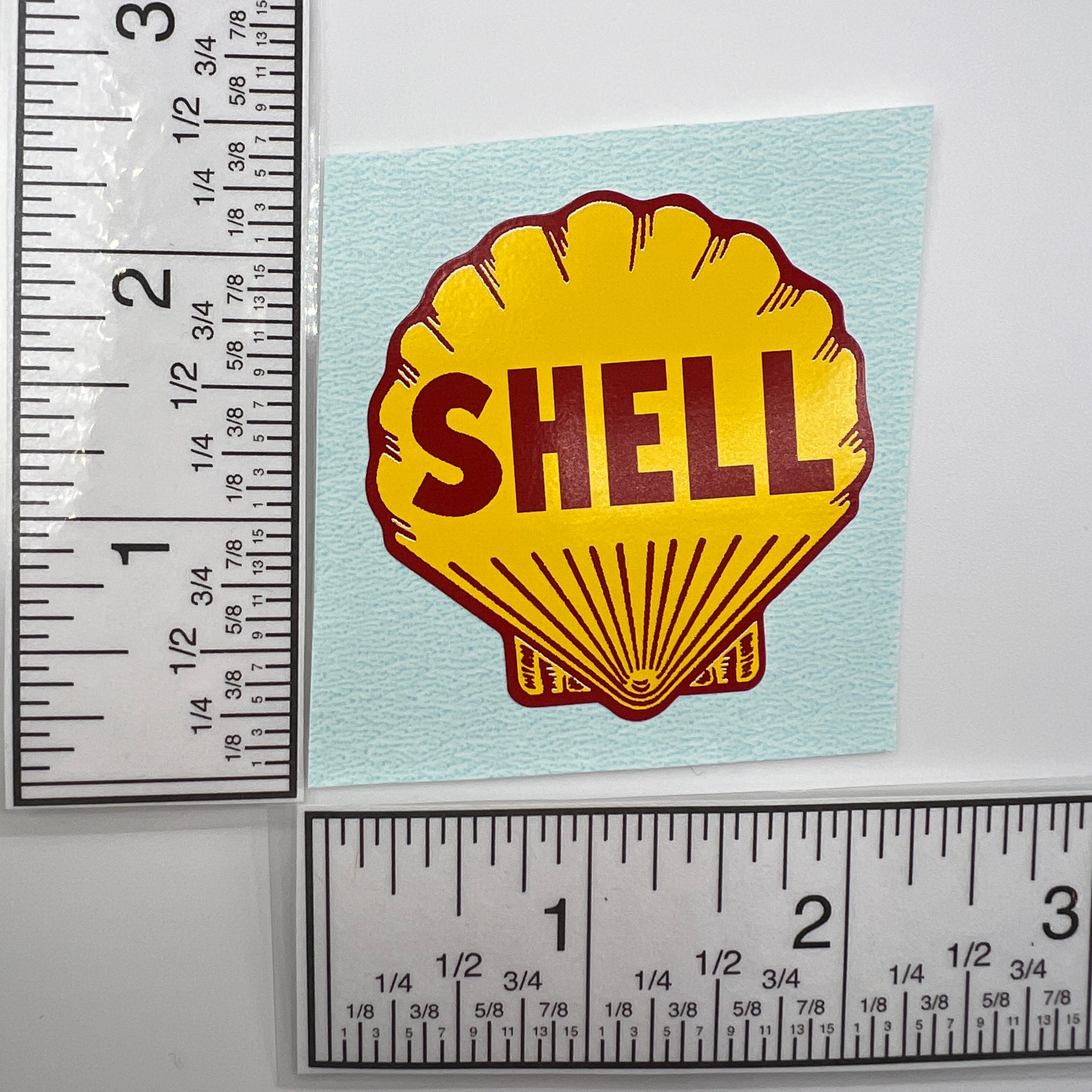 A-018 Shell Motor Oil Sticker | Gasoline Alley Toys