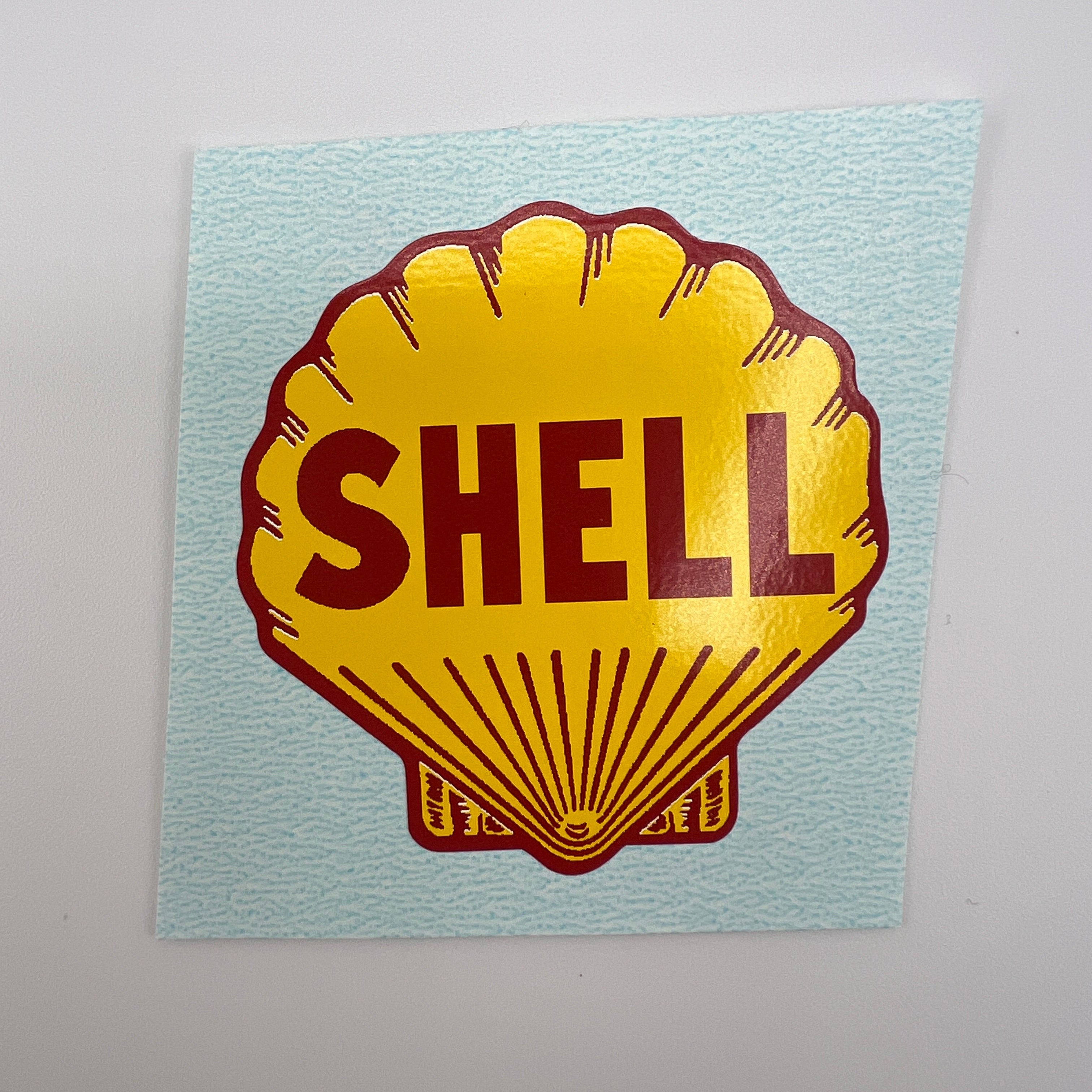 A-018 Shell Motor Oil Sticker | Gasoline Alley Toys